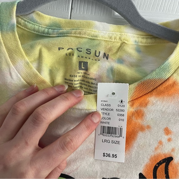 PacSun | Shirts | Mens Pacsun Lovers Festival Tie Dye Short Sleeve Tee ...